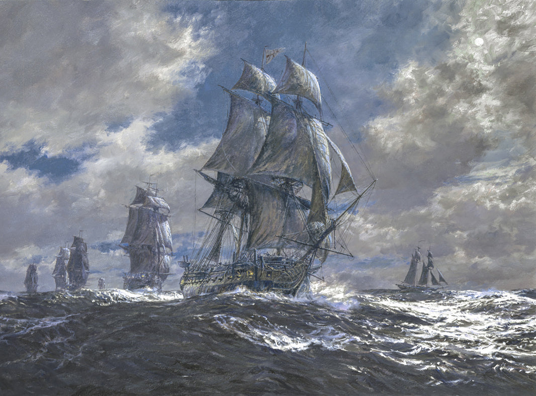 Geoff Hunt Prints- Patrick O'Brian cover art – Art Marine