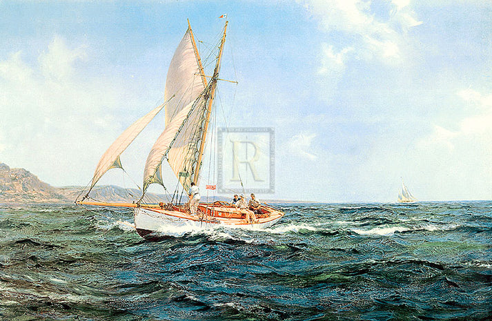 Fine Weather and a Fair Wind - Montague Dawson – Art Marine