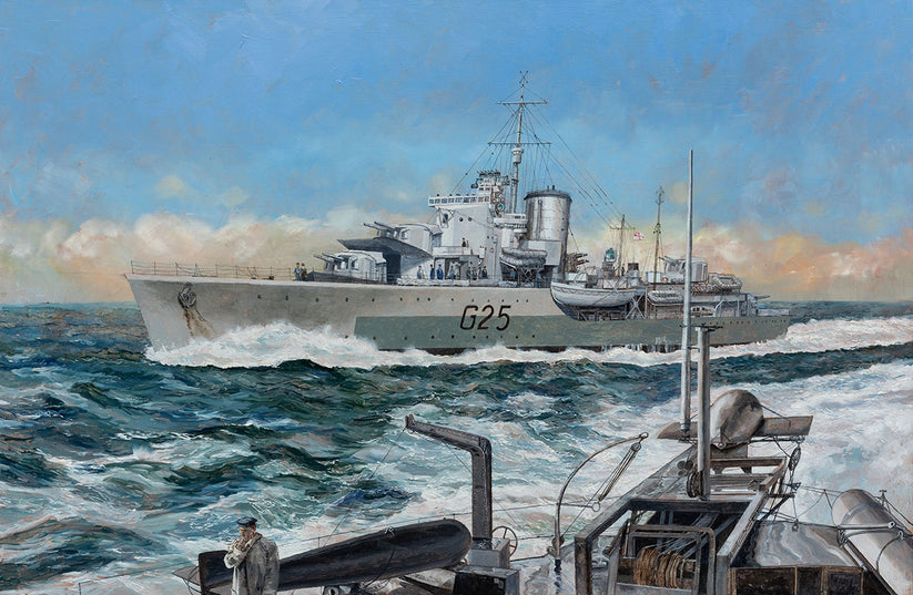 HMAS Nepal - Paul Wright RSMA – Art Marine
