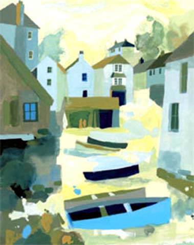 Cadgwith Boats - Richard Tuff – Art Marine